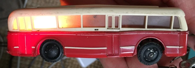 REMORQUE TROLLEY BUS HO rouge 4 roues DGPM Eheim Brawa pas moteur ...