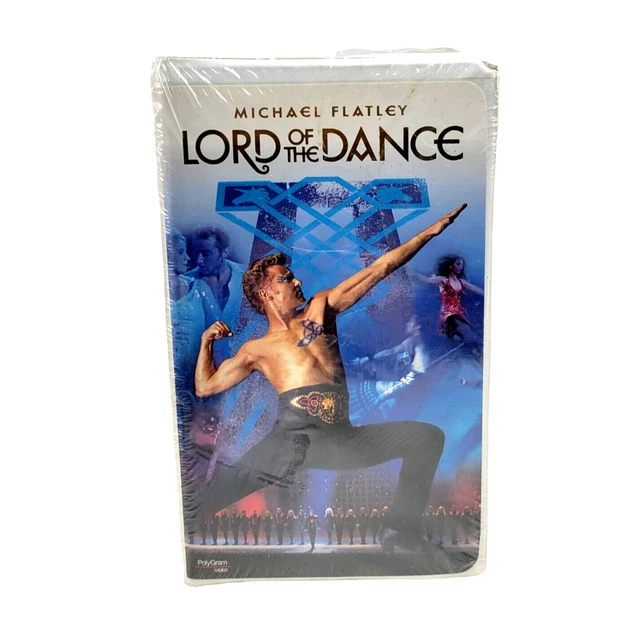 VINTAGE LORD OF the Dance Michael Flately VHS Tape 1997 Clamshell NEW ...