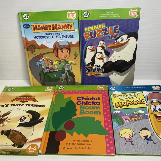 5X LEAP FROG Tag Books Reading System Children's Leap Reader ...