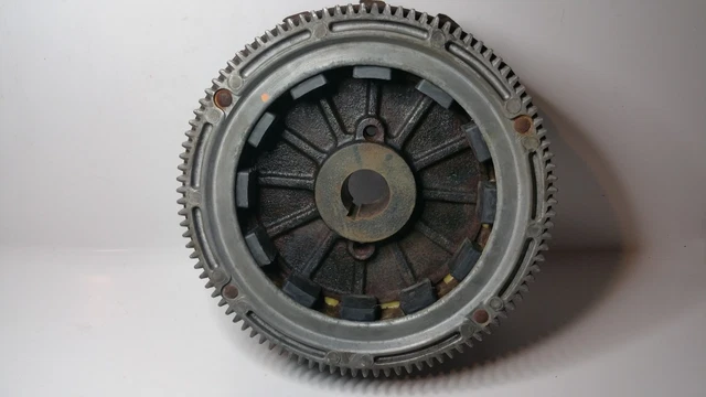 VOLANT MOTEUR BRIGGS Stratton Vanguard 14 16 CV couronne Alu 100 dents ...
