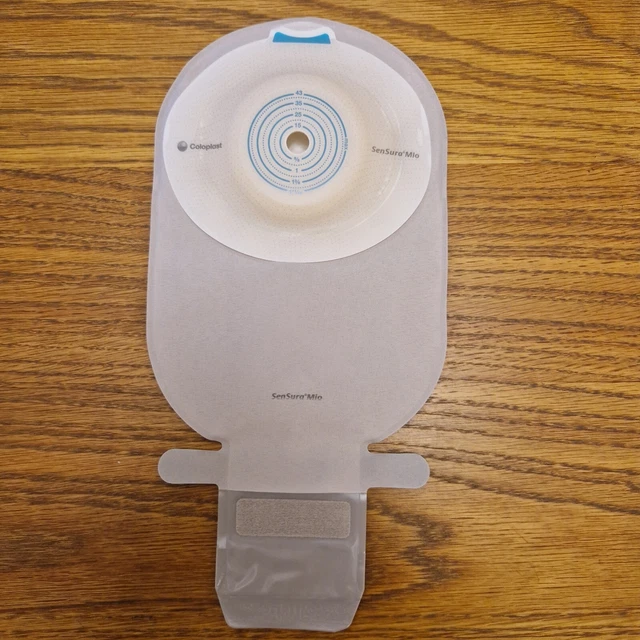 COLOPLAST SENSURA MIO Deep Convex Ostomy Stoma Bag 16654 Box of 10 Maxi ...