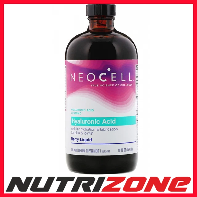 NEOCELL HYALURONIC ACID Liquid, Blueberry - 473 ml £36.73 - PicClick UK