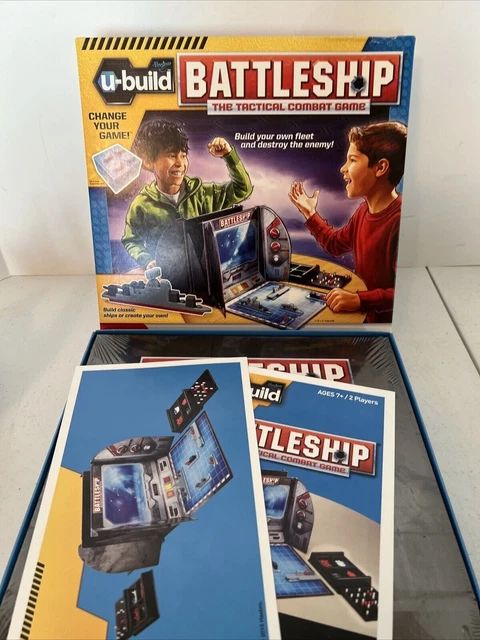 HASBRO U-BUILD BATTLESHIP The Tactical Combat Game 2010 age 7+ £13.94 ...