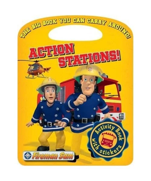 FIREMAN SAM ACTION Stations! Activity Book EUR 23,75 - PicClick FR