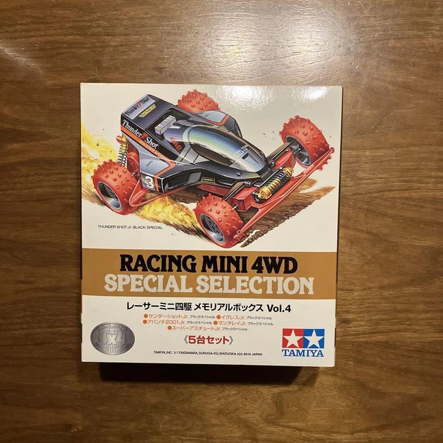 TAMIYA RACING MINI 4WD 1/32 Special Selection Memorial Box Vol.4 $282. ...