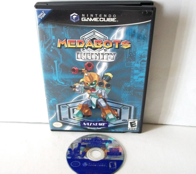 MEDABOTS INFINITY NINTENDO GameCube Game Case RPG Robots Bots Disc ...