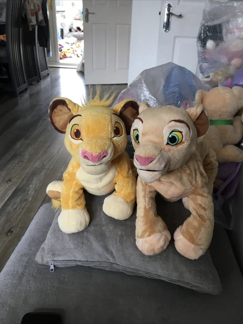 DISNEY STORE LION King Simba and Nala Soft Toy plush Bundle £9.99 ...