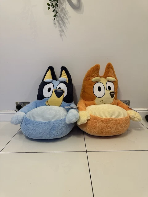 BLUEY: BINGO CHARACTER Plush Soft Children’s Chair Seat Sofa Rare ...
