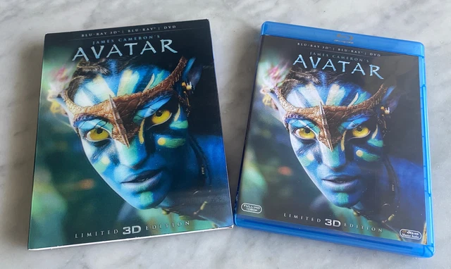 DVD BLURAY &AVATAR& 3D + 2D Cover Lenticolare Limited Edition ...