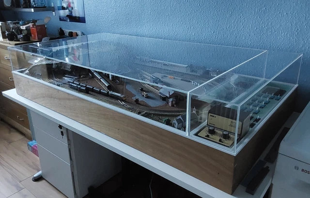 N GAUGE MODEL train layout 142cm X 74cm £695.00 - PicClick UK