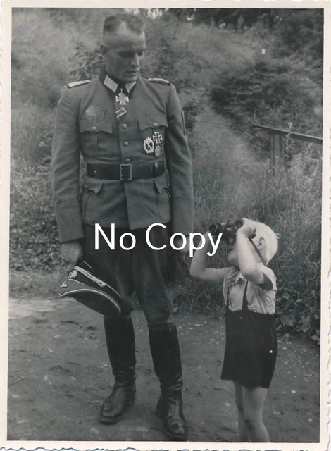 FOTO WK2 OFFIZIER Udo Anneken mit seinem Sohn X233 EUR 16,00 - PicClick DE