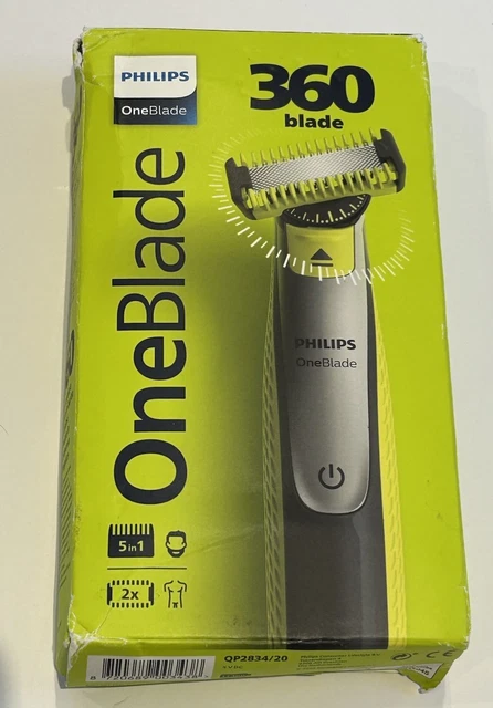 PHILIPS ONEBLADE 360 Hair Shaver Trimmer Razor Cordless Comb for Face ...