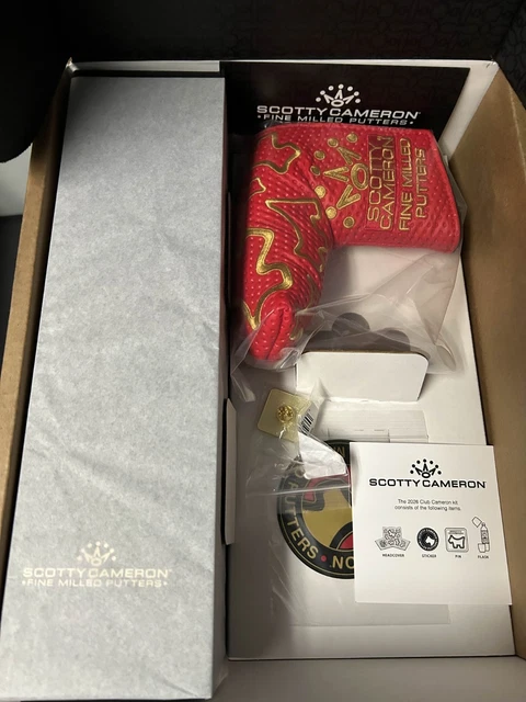 *NEW* SCOTTY CAMERON 2026 Club Cameron Kit (No Membership) - IN HAND ...