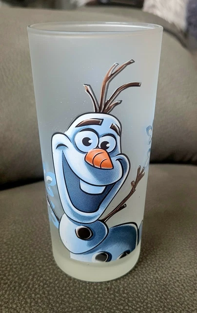DISNEY FROZEN OLAF Portrait Drinking Glass, Disneyland Paris Exclusive ...