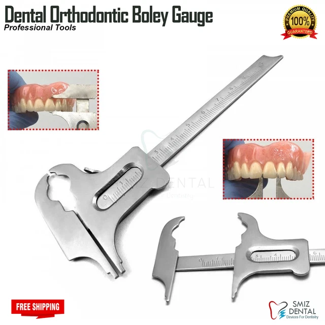 BOLEY DENTAL SLIDING Gauge Vernier Caliper Ortho Instruments Lab ...