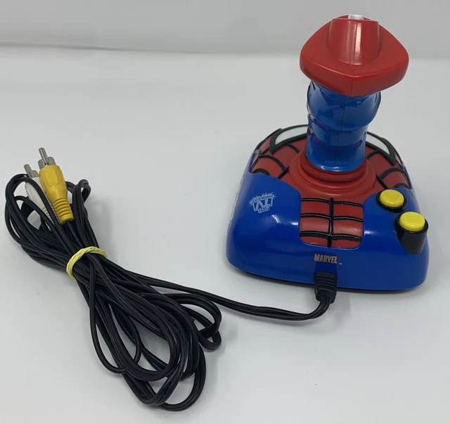 2004 MARVEL SPIDER-MAN PLUG N PLAY Handheld TV Game Jakks Pacific Video ...