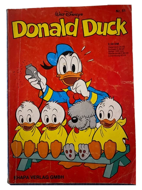 DONALD DUCK COMIC Nr. 51 Walt Disney Ehapa Verlag Taschenbuch Deutsch ...