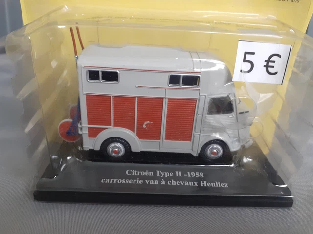 HACHETTE COLLECTION CITROEN Type H Carrosserie Van A Chevaux Heuliez ...
