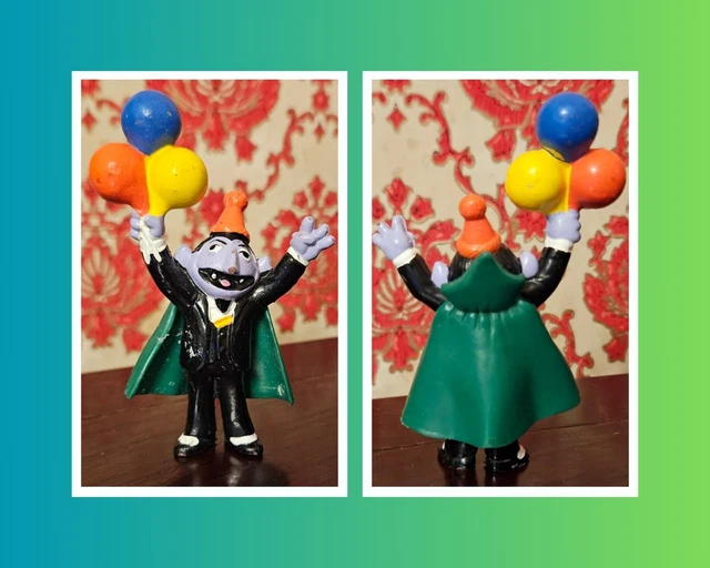 VINTAGE MUPPETS APPLAUSE Sesame Street Figure - The Count - With ...