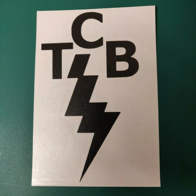 ELVIS PRESLEY TCB logo - Vinyl Decal Sticker £2.89 - PicClick UK