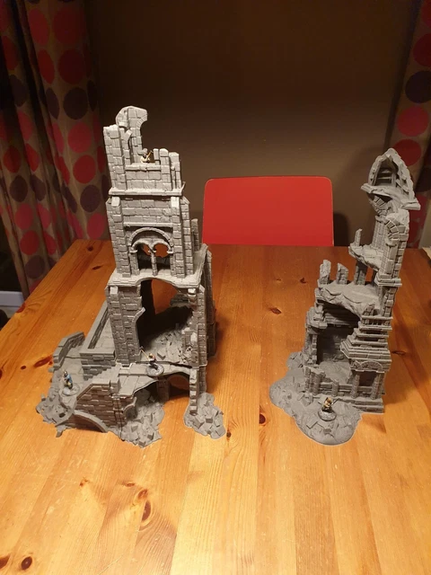 FANTASY RUINED TOWERS - Wargaming Terrain - Warhammer,Age of sigmar ...