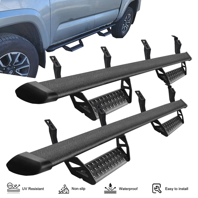 FIT 2024 TOYOTA Tacoma Double/Crew Cab 3" Truck Running Boards BCTA ...
