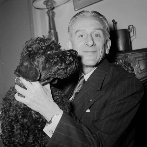 RAYMOND BERNARD FRENCH actor film-maker and scriptwriter 1950 OLD PHOTO ...