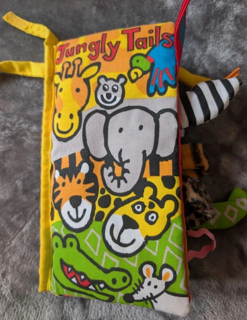 JELLYCAT SENSORY FABRIC Book Interactive £1.75 - PicClick UK