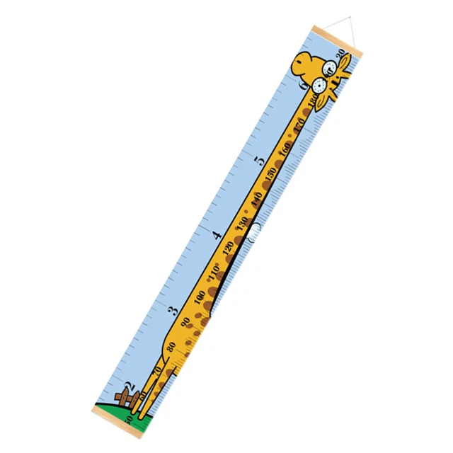 HEIGHT CHART STICKER Wall Height Chart Marker Sticker Baby Growth Chart ...