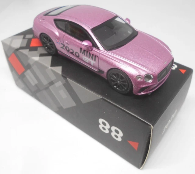 MINIATURE MINI Gt Tsm Model Bentley Gt Passion Pink 2020 En Boite Neuve ...