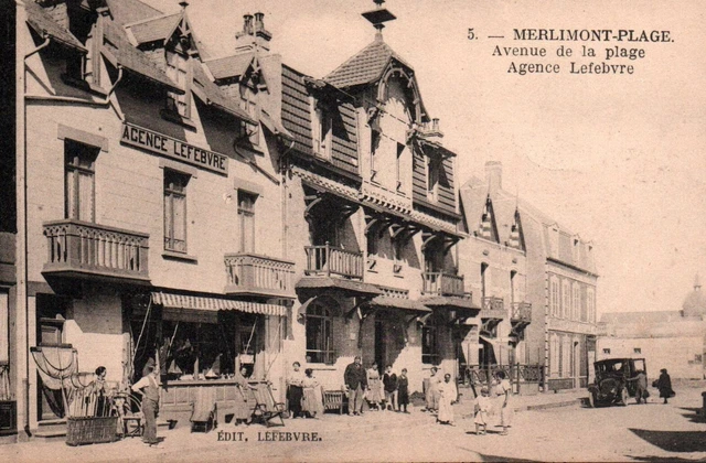 CARTE POSTALE - Merlimont-Plage - Pas-De-Calais - 62 - Avenue De La ...