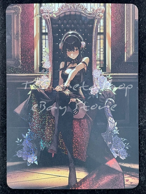 🔥 YOR FORGER Spy x Family Goddess Story Anime Waifu Doujin Card ACG ...