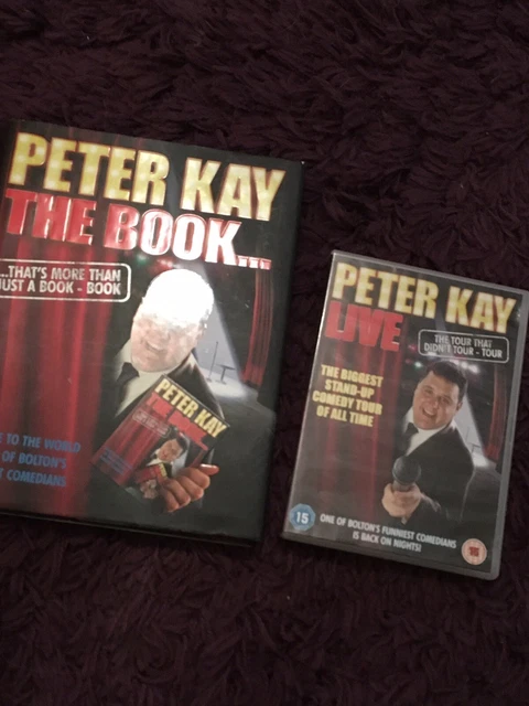 PETER KAY LIVE DVD and Peter Kay Book £2.99 - PicClick UK