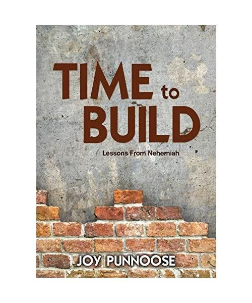 TIME TO BUILD: Lessons from Nehemiah, Joy Punnoose EUR 15,38 - PicClick FR