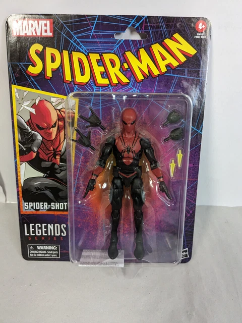 MARVEL LEGENDS SPIDER-MAN Spider-Shot 15 CM Hasbro 1K EUR 34,84 ...