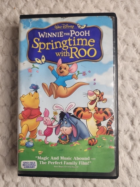 DISNEY'S WINNIE THE Pooh Springtime with Roo (VHS, 2004) Cartoon ...