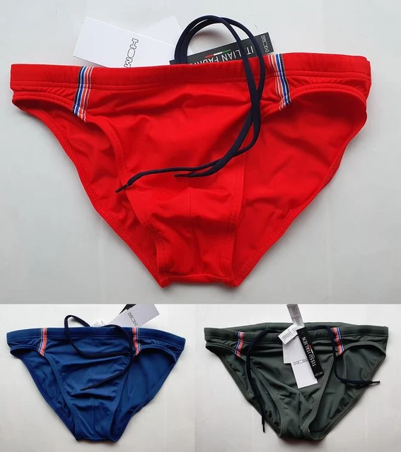 HOM HERRENMODE BADEHOSE Gr. M-XL swim micro brief Badeslip Nautical cup ...