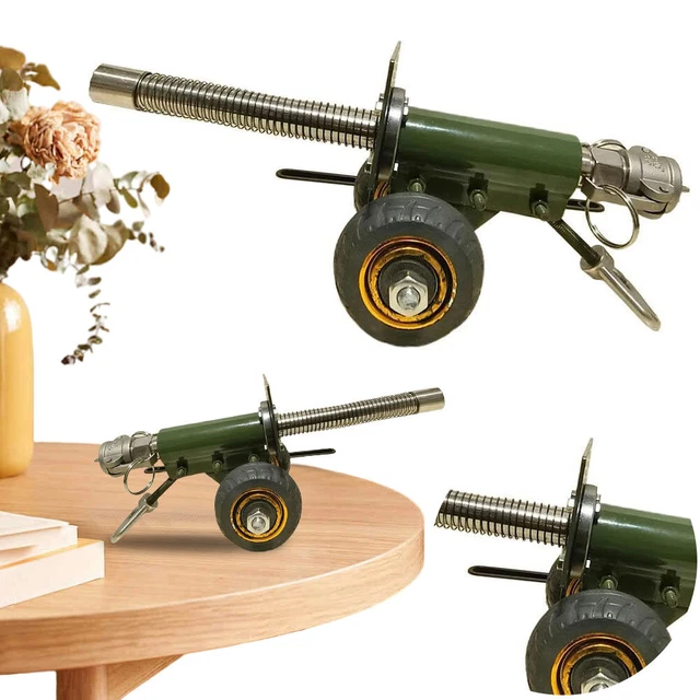 MINI CANNON MODEL Firecracker Launcher Model Artillery Cannon Desktop ...