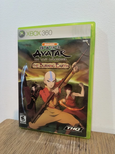 AVATAR: THE LAST Airbender - The Burning Earth (Microsoft Xbox 360, 2007) $17.00 - PicClick CA