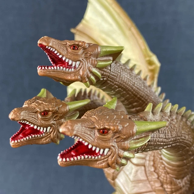 1998 KING GHIDORAH G-14 Godzilla Toho Kaiju figurine vinyle Bandai avec ...