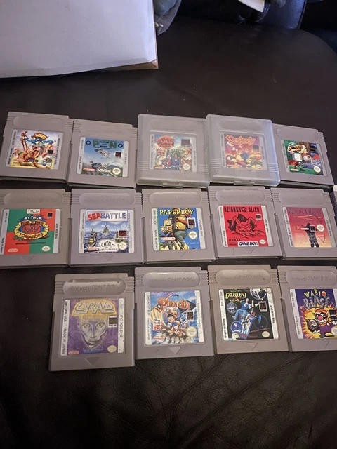 15 X NINTENDO Game Boy Games Joblot Bundle £111.00 - PicClick UK