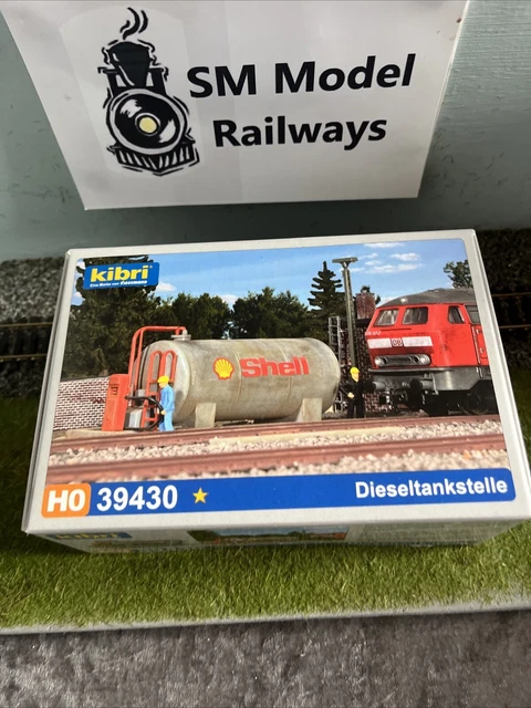 BNIB OO HO Gauge Kibri 39430 Depot Diesel Tank With Fuel Pump - Kit £16 ...