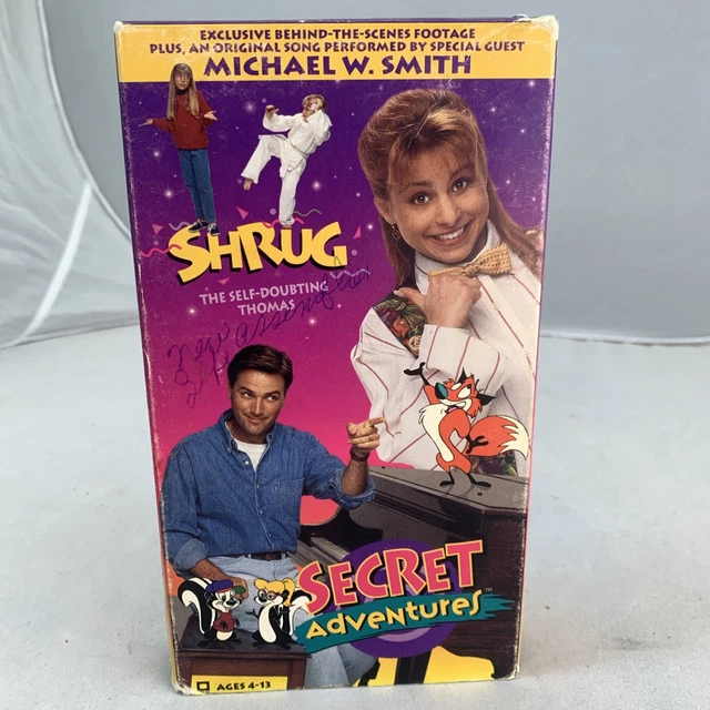 SECRET ADVENTURES SHRUG Self Doubting Thomas - VHS Christian Michael W ...
