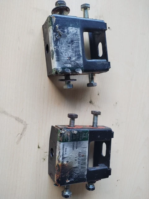 RANGE ROVER P38 Rear Bumper Mounting Brackets X2 £54.99 - PicClick UK