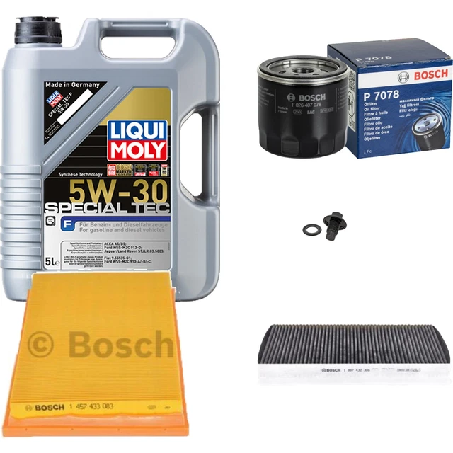 BOSCH CONTROLLO SET 5L Liqui Moly Special Tec F 5W-30 per Ford, Fiesta EUR 122,23 - PicClick FR
