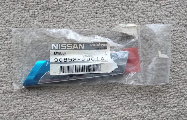 NEW GENUINE NISSAN Pure Drive Rear Tailgate Badge 90892-JD01A £18.00 ...