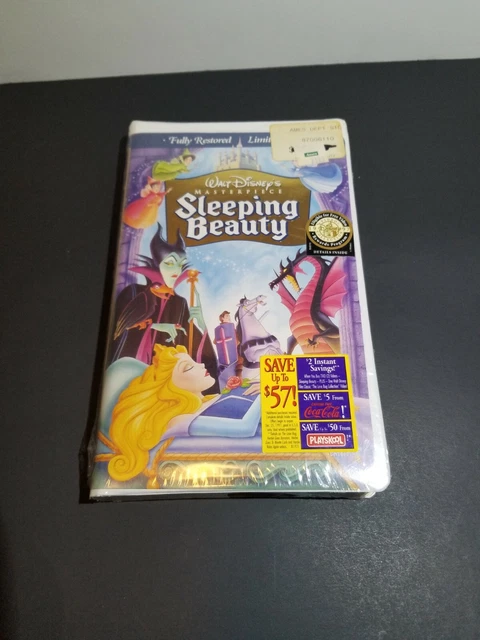 VTG WALT DISNEY Masterpiece Sleeping Beauty Clamshell Vhs sealed 1997 £ ...