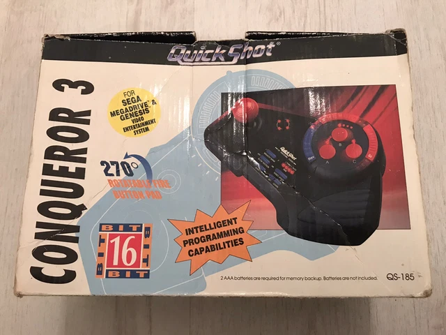 QUICK SHOT CONQUEROR 3 Joystick Joypad Controller For Gaming £14.99 ...