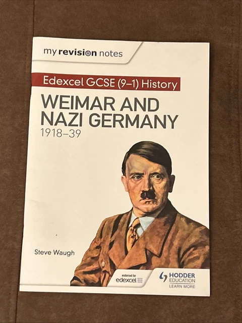 EDEXCEL GCSE HISTORY Weimar & Nazi Germany Textbook - Good £4.38 ...