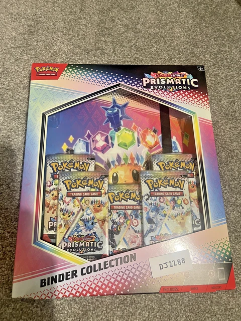 POKÉMON (TCG): SCARLET & Violet Prismatic Evolutions Binder Collection ...